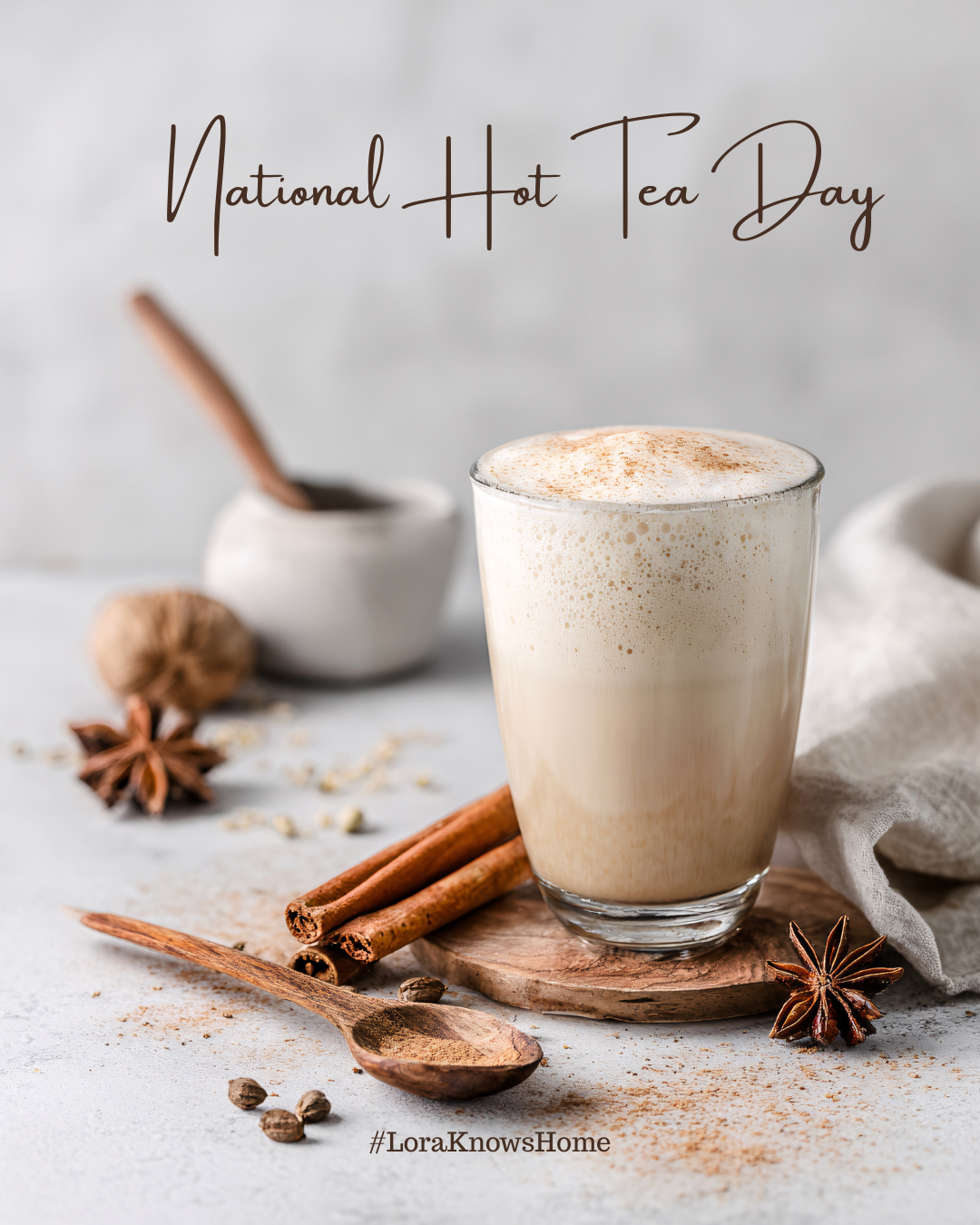 National Hot Tea Day – Lora Knows Home
