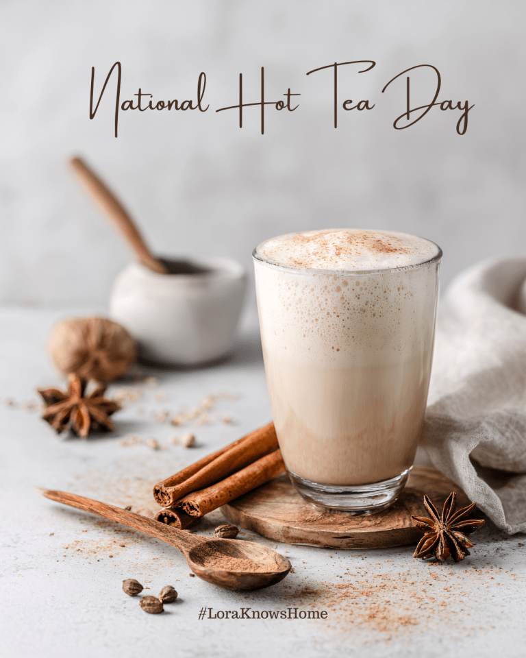 National Hot Tea Day – Lora Knows Home